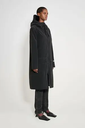 Stutterheim Stockholm Long Patch Raincoat