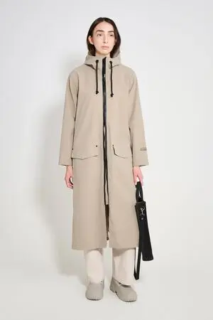Stutterheim Mosebacke Long Patch Raincoat