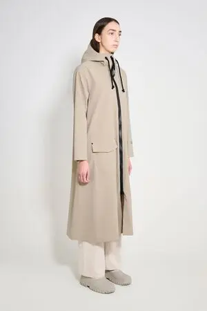 Stutterheim Mosebacke Long Patch Raincoat
