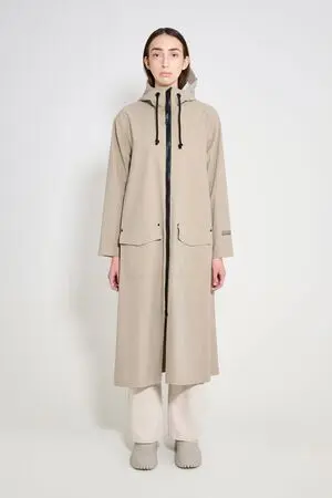 Stutterheim Mosebacke Long Patch Raincoat