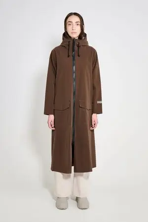 Stutterheim Mosebacke Long Patch Raincoat