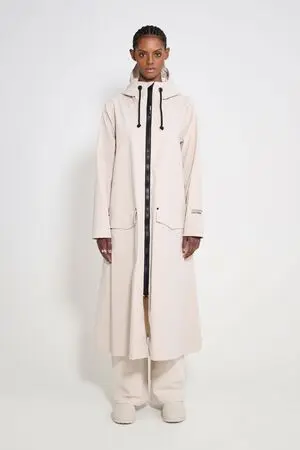 Stutterheim Mosebacke Long Patch Raincoat
