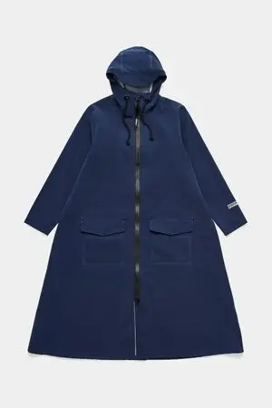 Stutterheim Mosebacke Long Patch Raincoat
