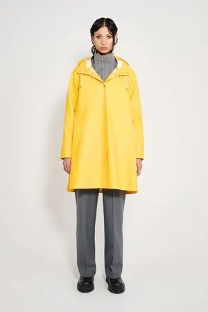 Stutterheim Mosebacke Original A-line Raincoat - Yellow