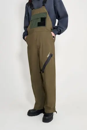 Stutterheim Space Bib Trousers - Green