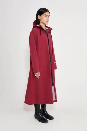 Stutterheim Stockholm Long Patch Raincoat