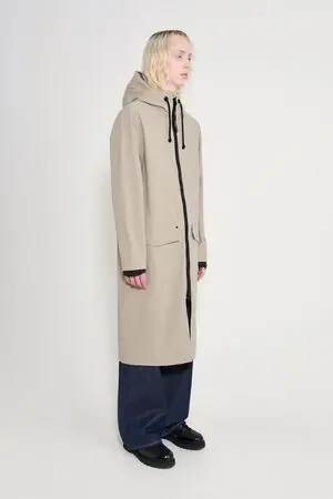 Stutterheim Stockholm Long Patch Raincoat