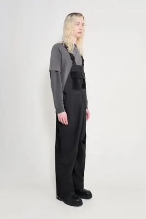 Stutterheim Space Bib Trousers - Black