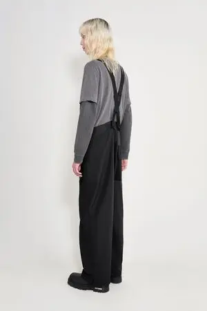 Stutterheim Space Bib Trousers - Black