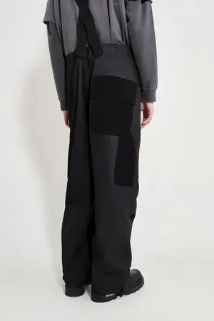 Stutterheim Space Bib Trousers - Black