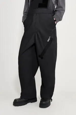 Stutterheim Space Bib Trousers - Black