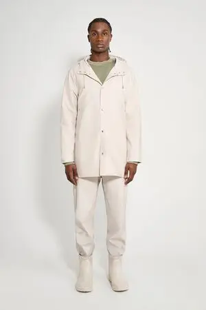 Stutterheim Stockholm Lightweight Raincoat - Light Sand