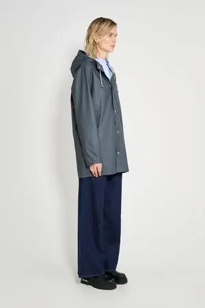 Stutterheim Stockholm Lightweight Raincoat - Charcoal