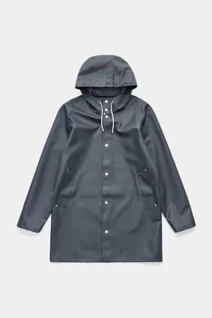 Stutterheim Stockholm Lightweight Raincoat - Charcoal
