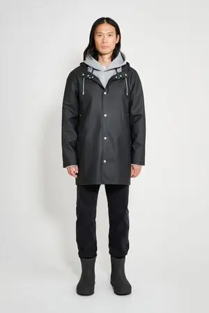 Stutterheim Stockholm Lightweight Raincoat - Black