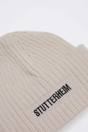 Stutterheim Logo Beanie