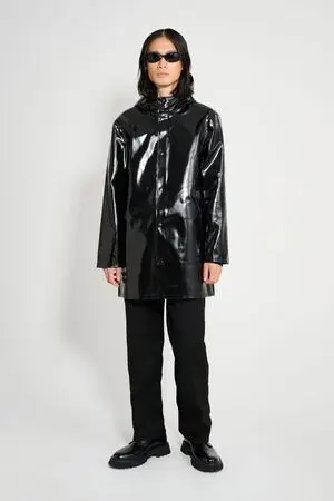 Stutterheim Stockholm Opal Raincoat - Black