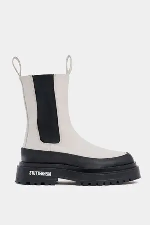 Stutterheim High Walker Leather Boots