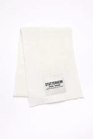 Stutterheim Wrap Scarf Off-white