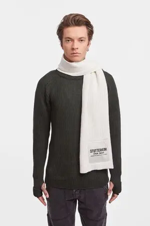 Stutterheim Wrap Scarf Off-white