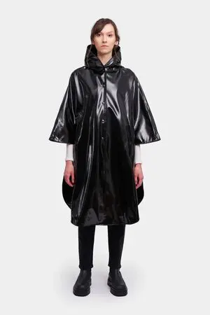 Stutterheim Concert Print Opal Poncho
