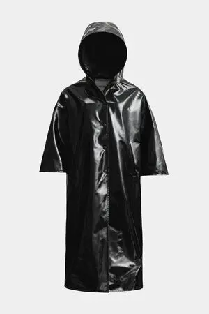 Stutterheim Concert Print Opal Poncho