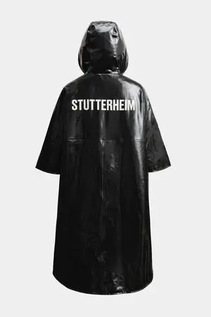 Stutterheim Concert Print Opal Poncho