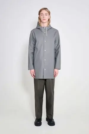 Stutterheim Stockholm Lightweight Raincoat - Grey