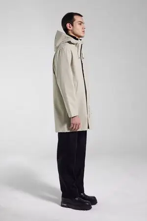 Stutterheim Stockholm Lightweight Zip Matte Raincoat
