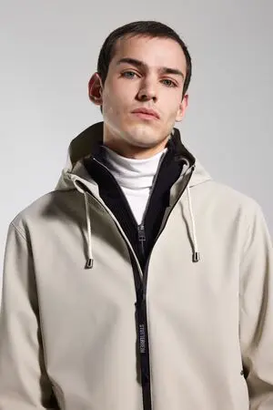 Stutterheim Stockholm Lightweight Zip Matte Raincoat