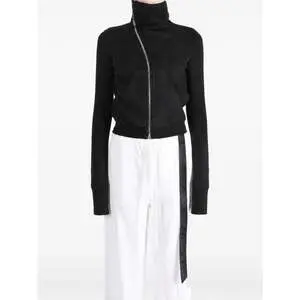 Rick Owens Tops Sweatshirts - Black