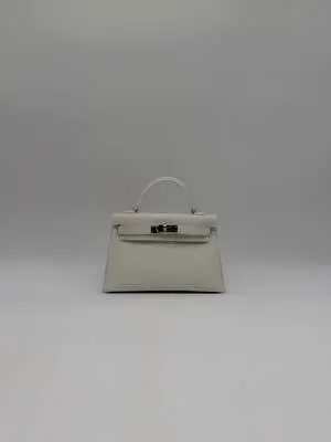 Hermès Mini Kelly Epsom Palladium Hardware