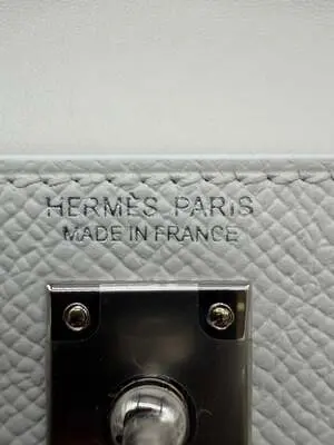 Hermès Mini Kelly Epsom Palladium Hardware