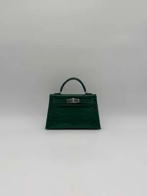 Hermès Mini Kelly Vert Emeraude Shiny Alligator G 2026