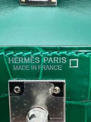 Hermès Mini Kelly Vert Emeraude Shiny Alligator G 2026