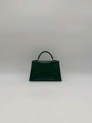 Hermès Mini Kelly Vert Emeraude Shiny Alligator G 2026