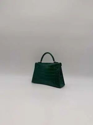 Hermès Mini Kelly Vert Emeraude Shiny Alligator G 2026