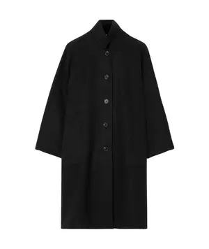 ALLSAINTS Effie Wool Blend Cocoon Coat - Black