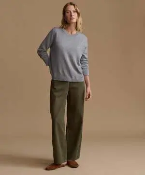 Jenni Kayne Flynn Cashmere Crewneck Top