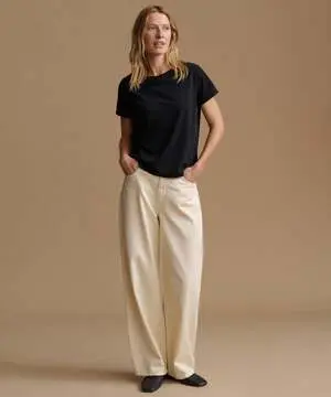 Jenni Kayne Clean Classic T-shirt - Black