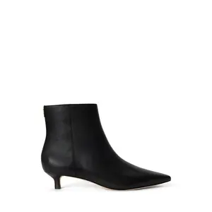 Ralph Lauren Francesca Calfskin Bootie - Black