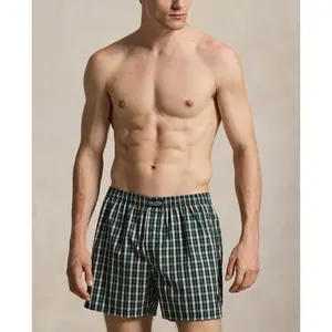 Ralph Lauren Plaid Woven Cotton Boxer