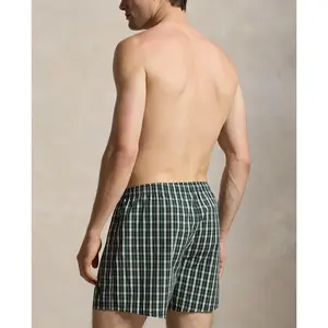 Ralph Lauren Plaid Woven Cotton Boxer
