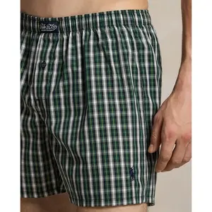Ralph Lauren Plaid Woven Cotton Boxer