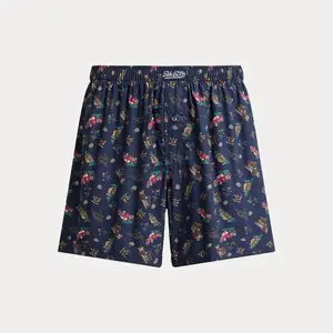 Ralph Lauren Polo Bear Cotton Boxer - Navy Multi