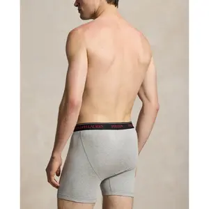Ralph Lauren Cotton Wicking Boxer Brief 3-pack
