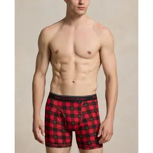 Ralph Lauren Cotton Wicking Boxer Brief 3-pack