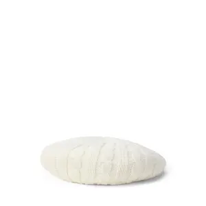 Ralph Lauren Cable-knit Beret - Cream