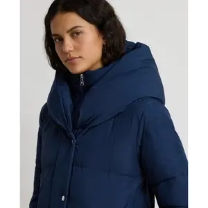 Ralph Lauren Oversize-collar Quilted Down Coat