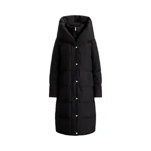 Ralph Lauren Oversize-collar Quilted Down Coat - Black